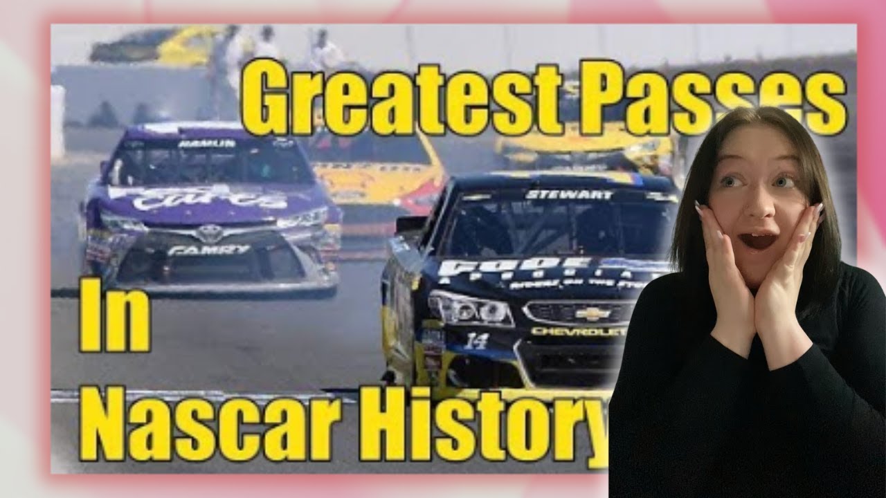 F1 fan reacts to greatest passes in NASCAR history! - YouTube