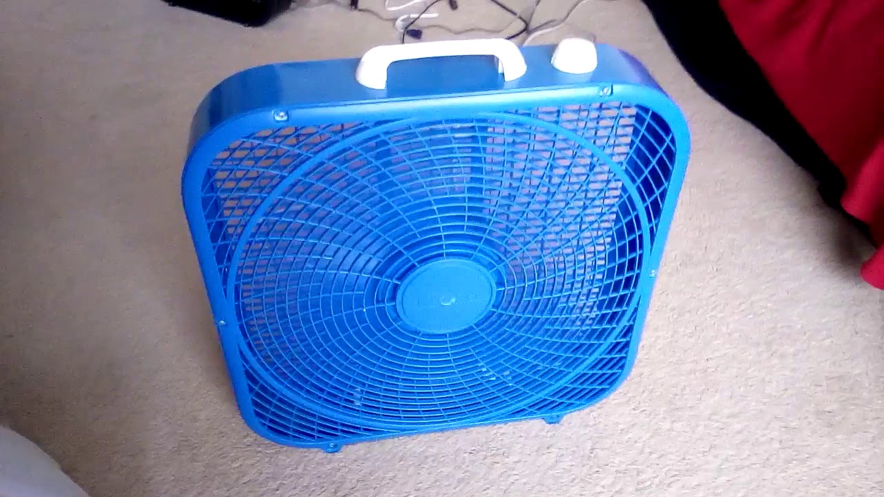 Lasko Cool Colors Box Fan (Remake) - YouTube