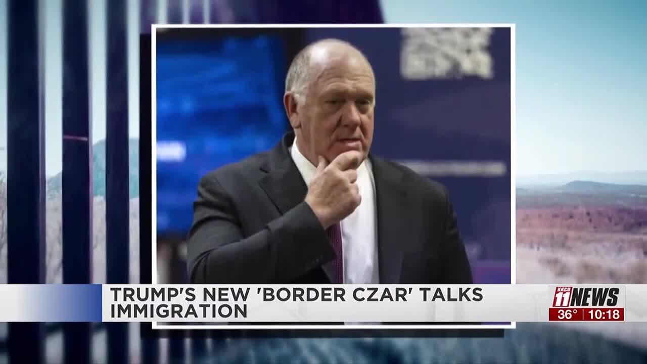Trump's new 'Border Czar' talks immigration - YouTube
