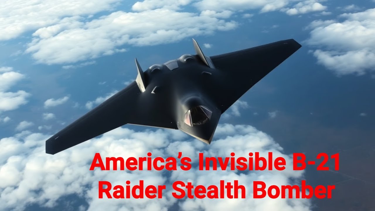 Stealth Bomber-Inside Look: America’s Invisible B-21 Raider Stealth ...