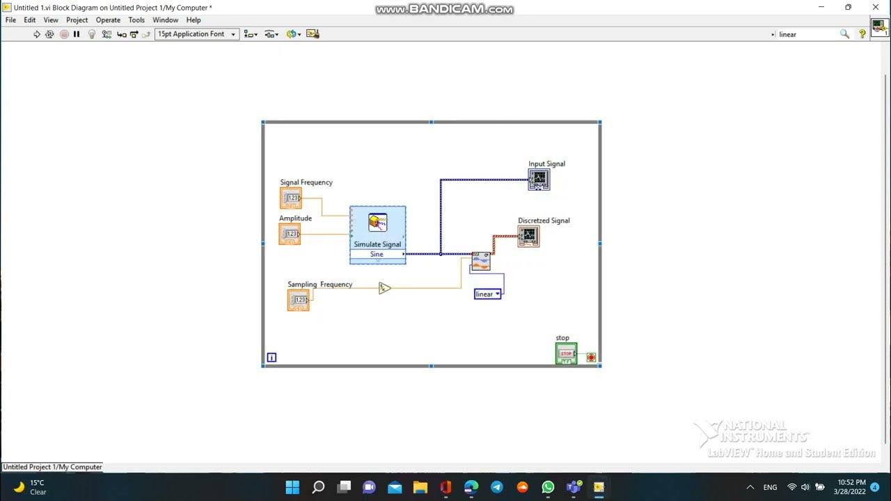 Aliasing Demo Tool Using Labview - YouTube