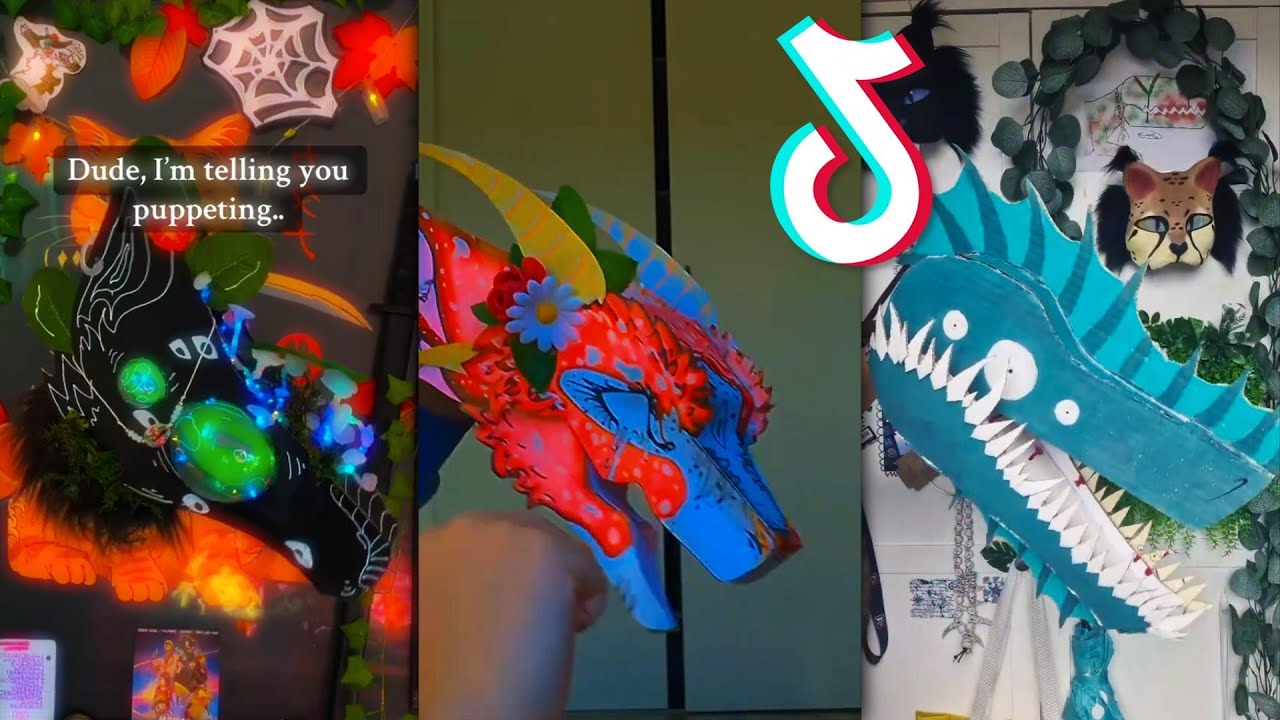 😱 THE AMAZING Paper Dragon 🔥Dragon Puppet Compilation #306 - YouTube