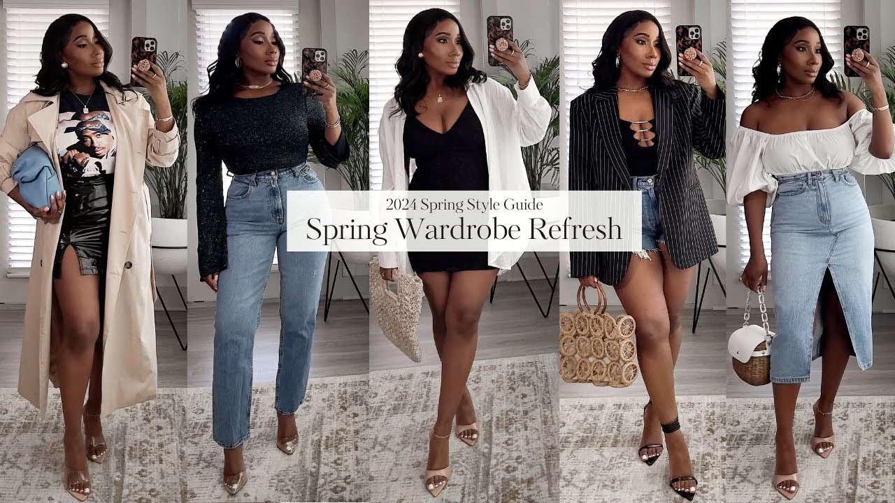 SPRING WARDROBE REFRESH! | 2024 Style Guide Inspo - YouTube