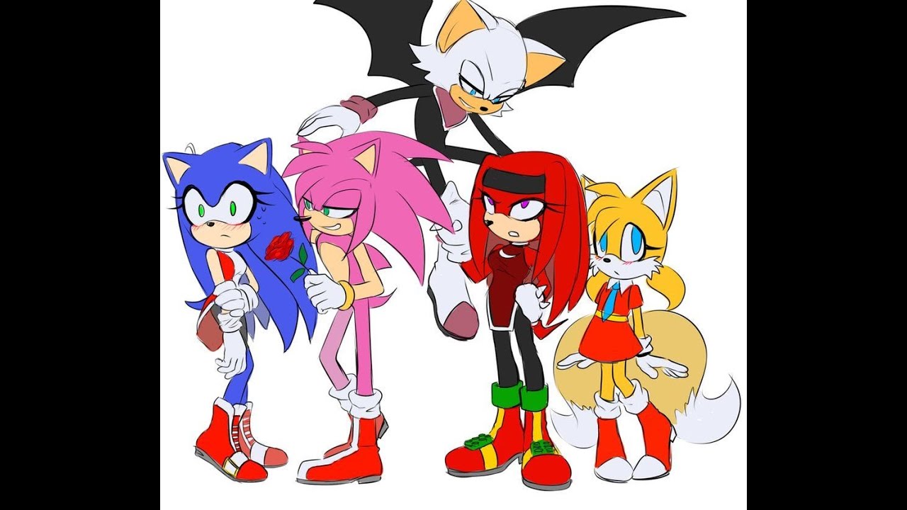 Sonamy genderbent texting story pt2 - YouTube