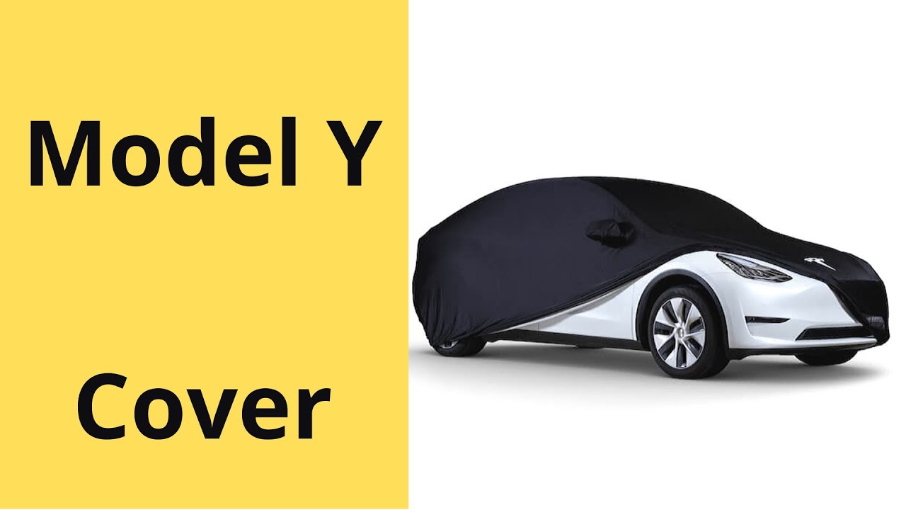 Tesla Offers Model Y Indoor and Outdoor Covers - YouTube
