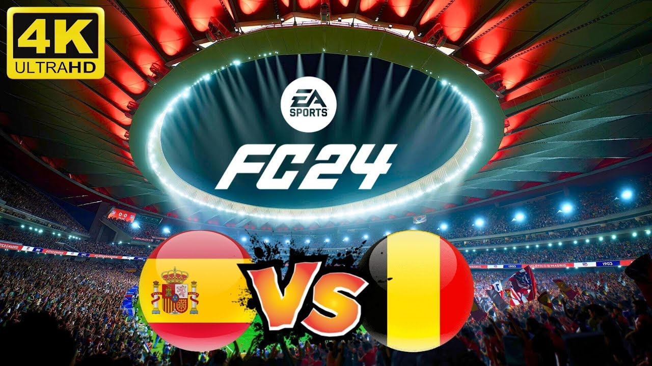 EA FC 24 | SPAİN vs. BELGİUM - UEFA Nation League FULL MATCH 4K GAMEPLAY #eafc #eafc24 #fifa24 ...
