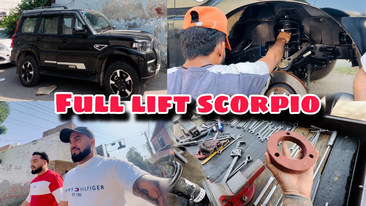 Full lift scorpio😱😱 - YouTube