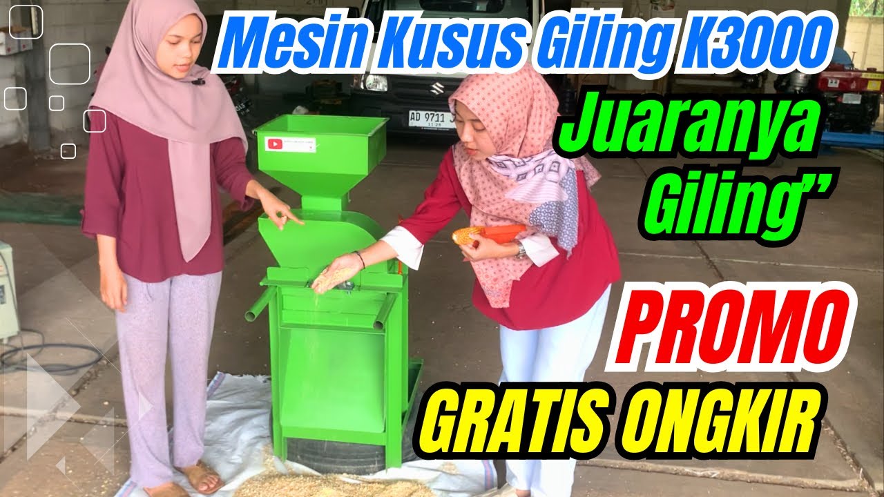 GILING JAGUNG SEJANGGELNYA Super Cepat Cocok Untuk Usaha | Mesin Kusus ...