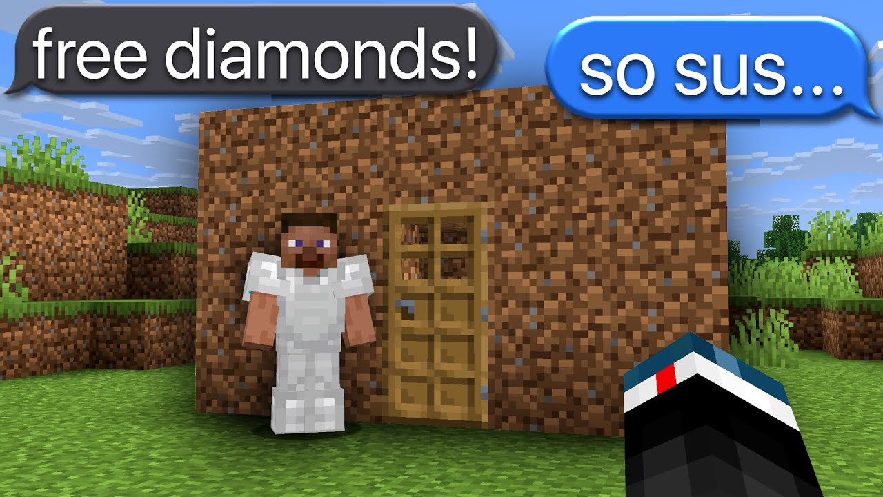 I tested your TERRIBLE scams in Minecraft - YouTube