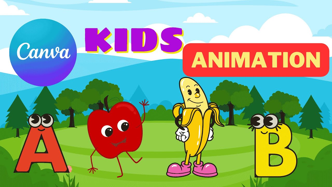 Create Faceless Animation | Kids Educational Videos #canva #ai # ...