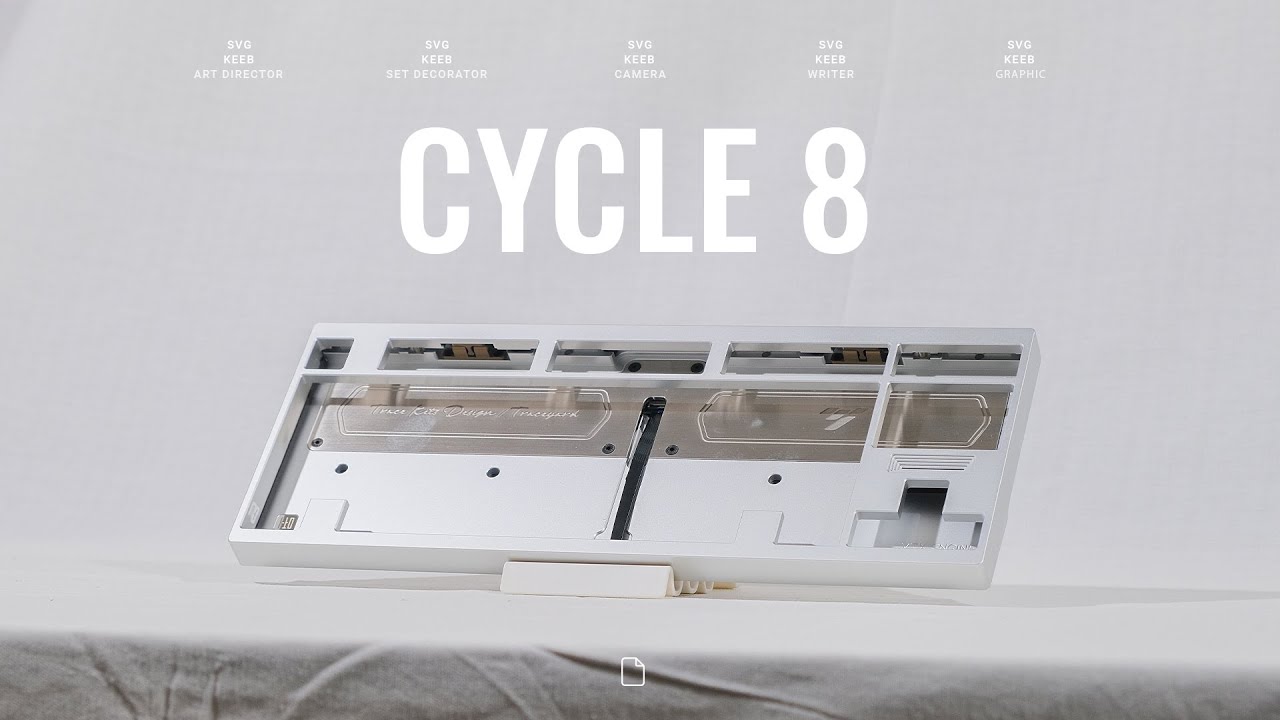 Cycle8 build and typing - YouTube