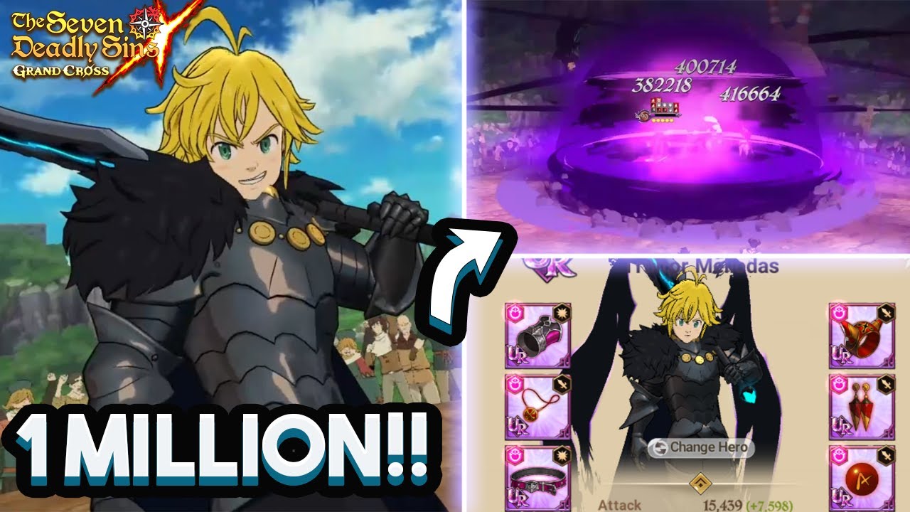 THE BEST UNIT OF ALL TIME! UR GEAR TRAITOR MELIODAS IS ABSURD! | 7DS ...