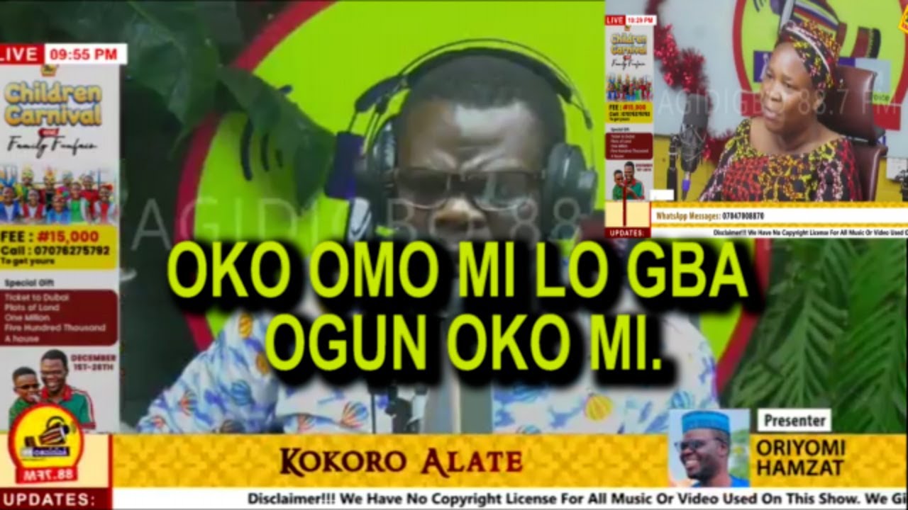 KOKRO ALATE;OKO OMO MI LO GBA OGUN OKO MI.#viralvideo - YouTube