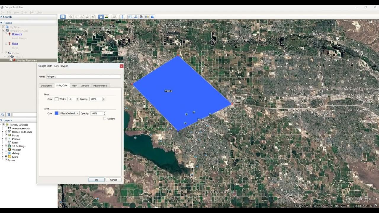 Google Earth Pro Tutorial Part Two - Tools and KMZ/KML files - YouTube