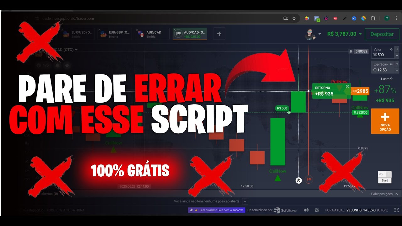 Script CALL PUT V2 | 100% GRÁTIS - OPÇÕES BINÁRIAS - YouTube
