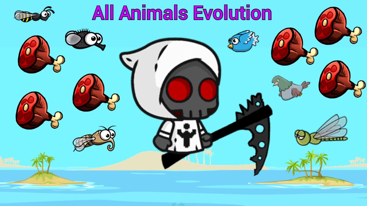All Animals Evolution And The Warrior Imperial Reaper (EvoWorld.io ...