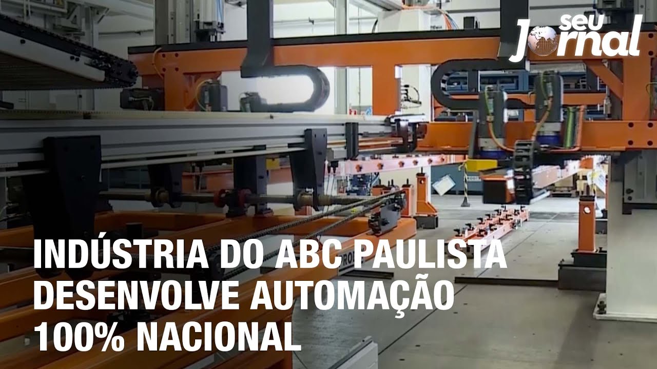 Indústria do ABC Paulista desenvolve automação 100% nacional - YouTube