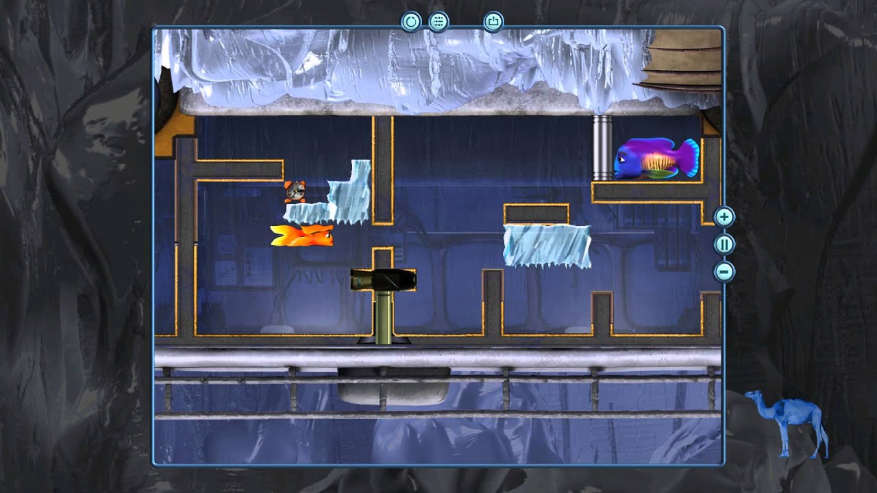 The Fish Fillets 2 Walkthrough - 6.03 - Dangerous Ice - YouTube