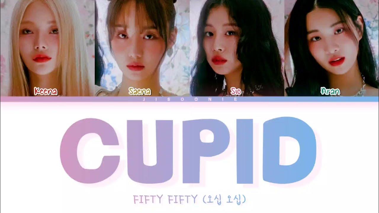 FIFTY FIFTY Cupid Lyrics (Color Coded Lyrics) - YouTube
