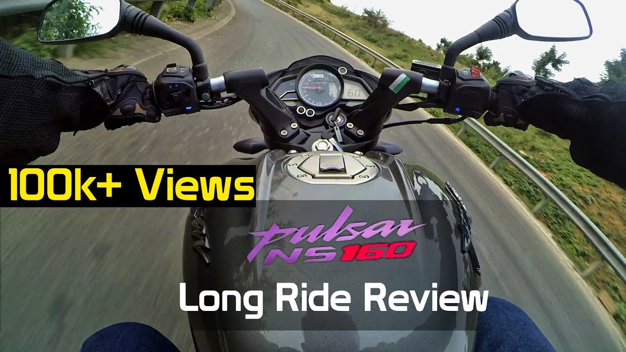 Pulsar 160 NS Long Ride Review - YouTube