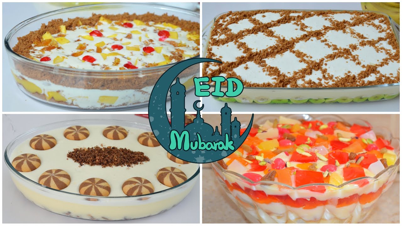 4 Easy EID DELIGHT Recipes by (YES I CAN COOK) - YouTube