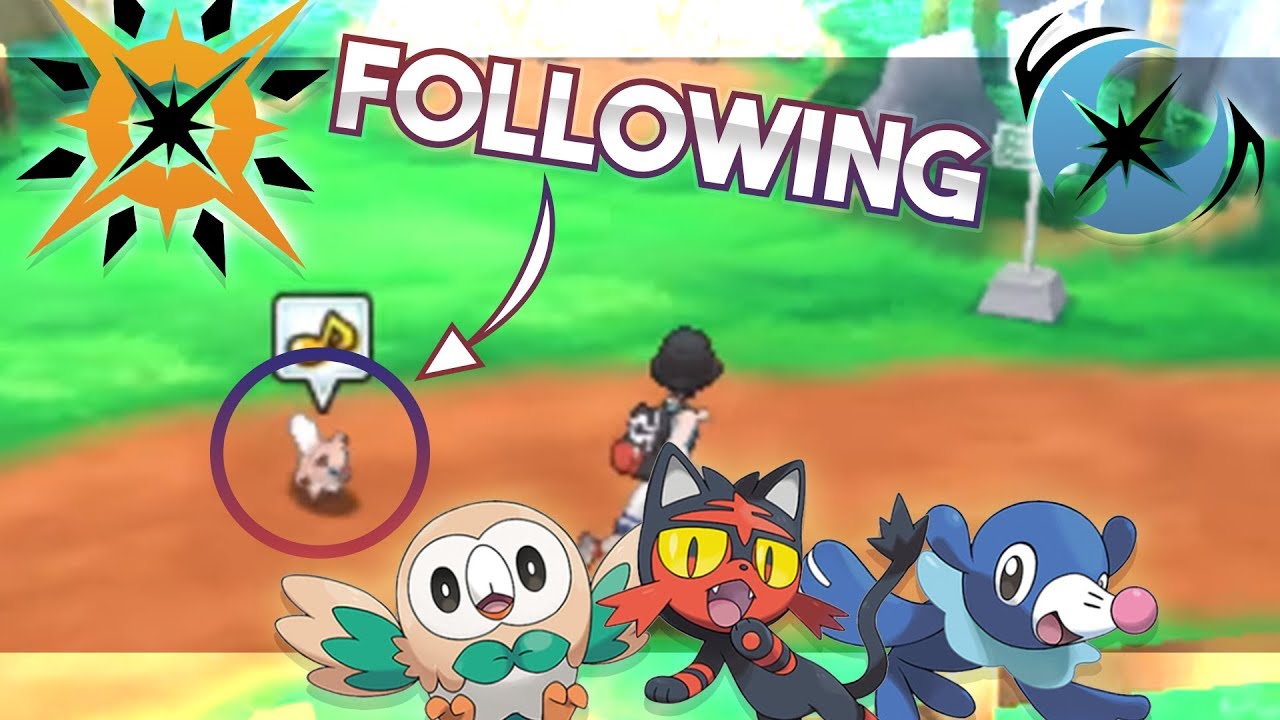 POKEMON FOLLOW YOU NOW??!!!? | Pokemon Ultra Sun & Moon *EPIC* Reaction ...