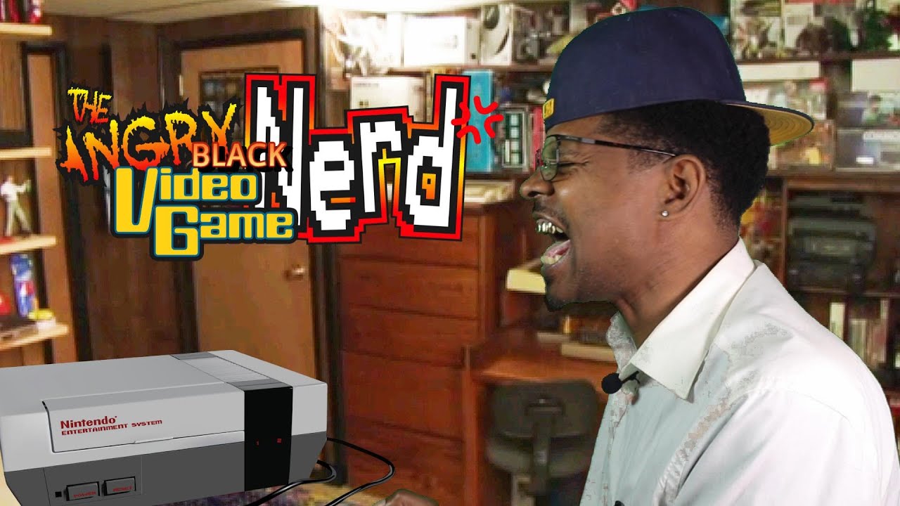 The Angry Black Video Game Nerd | Top Ten NES games | Parody - YouTube