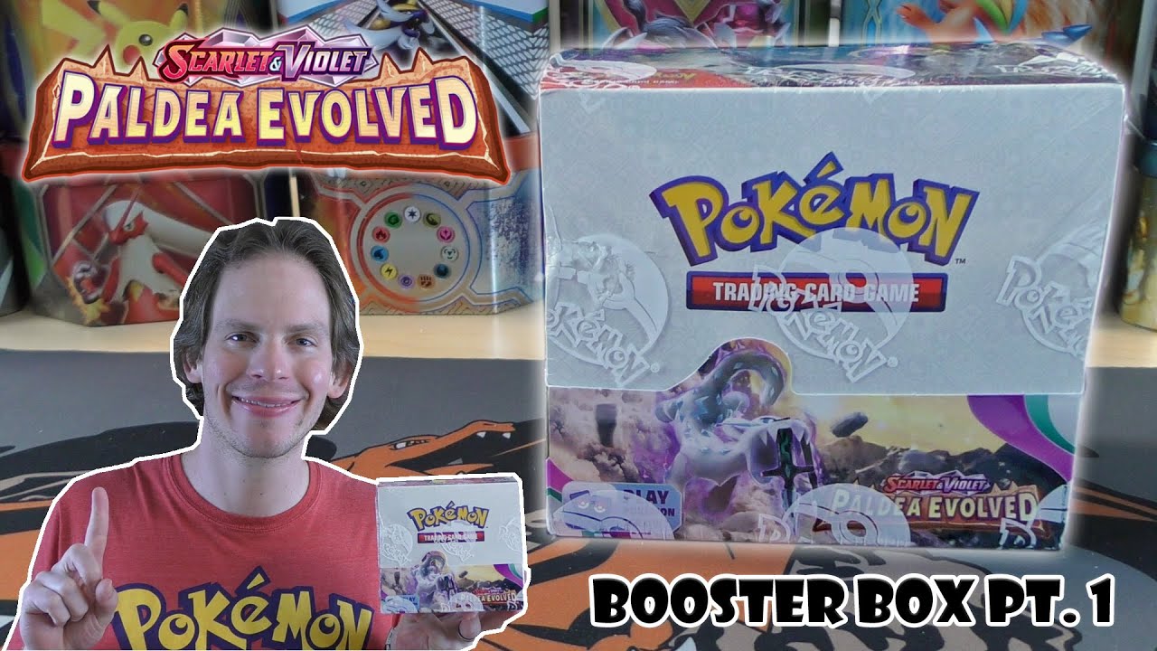 Paldea Evolved Booster Box Opening Pt. 1 - YouTube