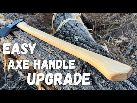 How to Make Axe and Hatchet Handles Awesome, BIG Upgrade - YouTube