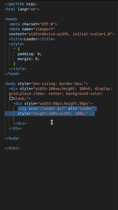Loader Animation Html Css Coding Webdevelopment Loading Animation Html Css Design Youtube