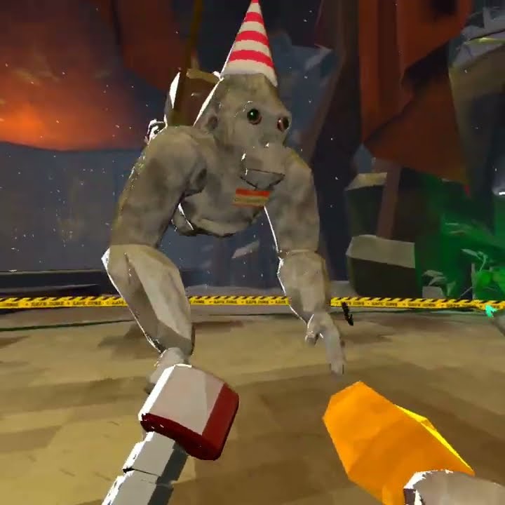 Playing with a moderator in gorilla tag - YouTube