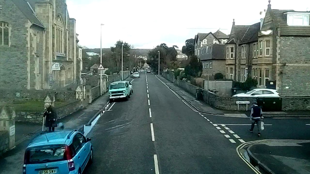 Weston-super-Mare bus ride part three today - YouTube