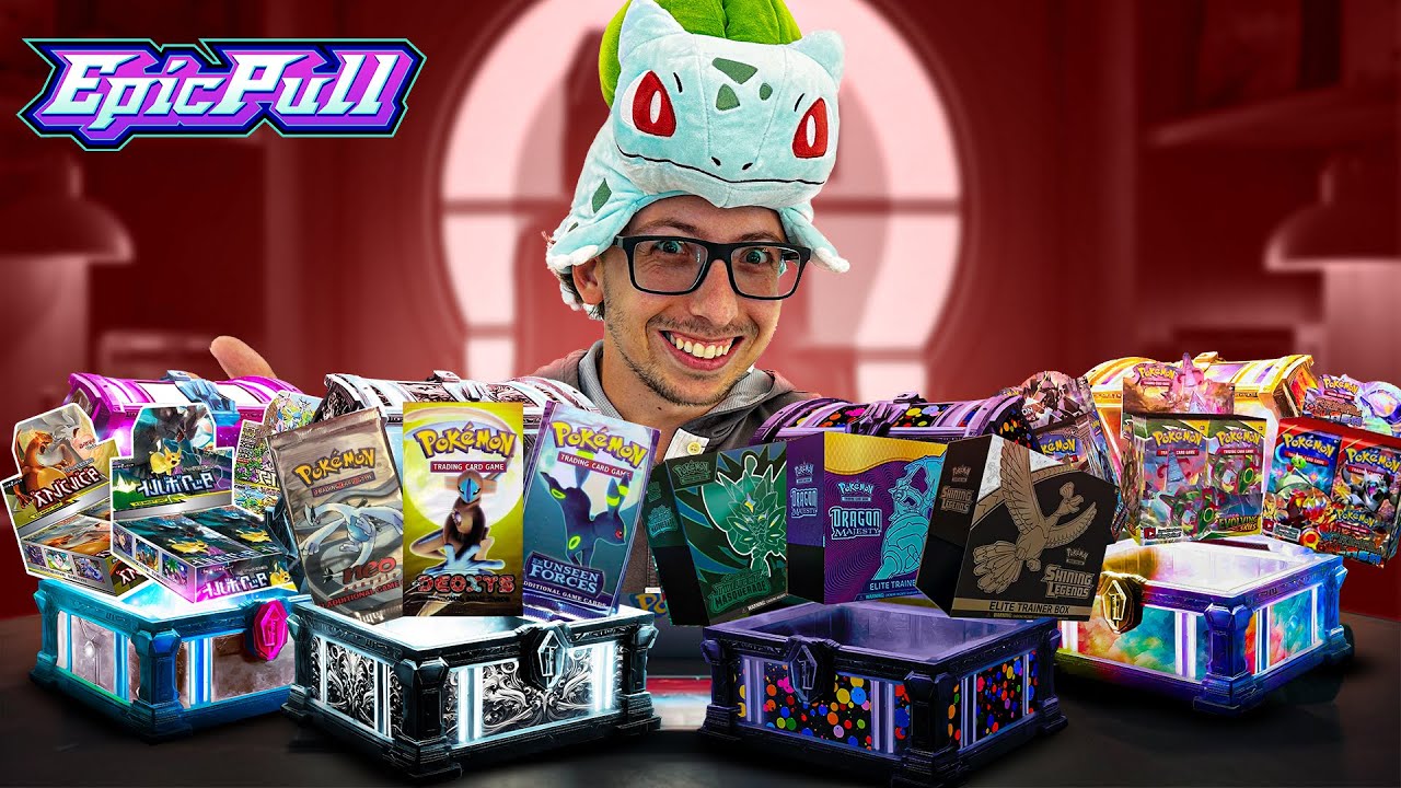 Pulled a Pokemon Booster Box from Epic-Pull! - YouTube
