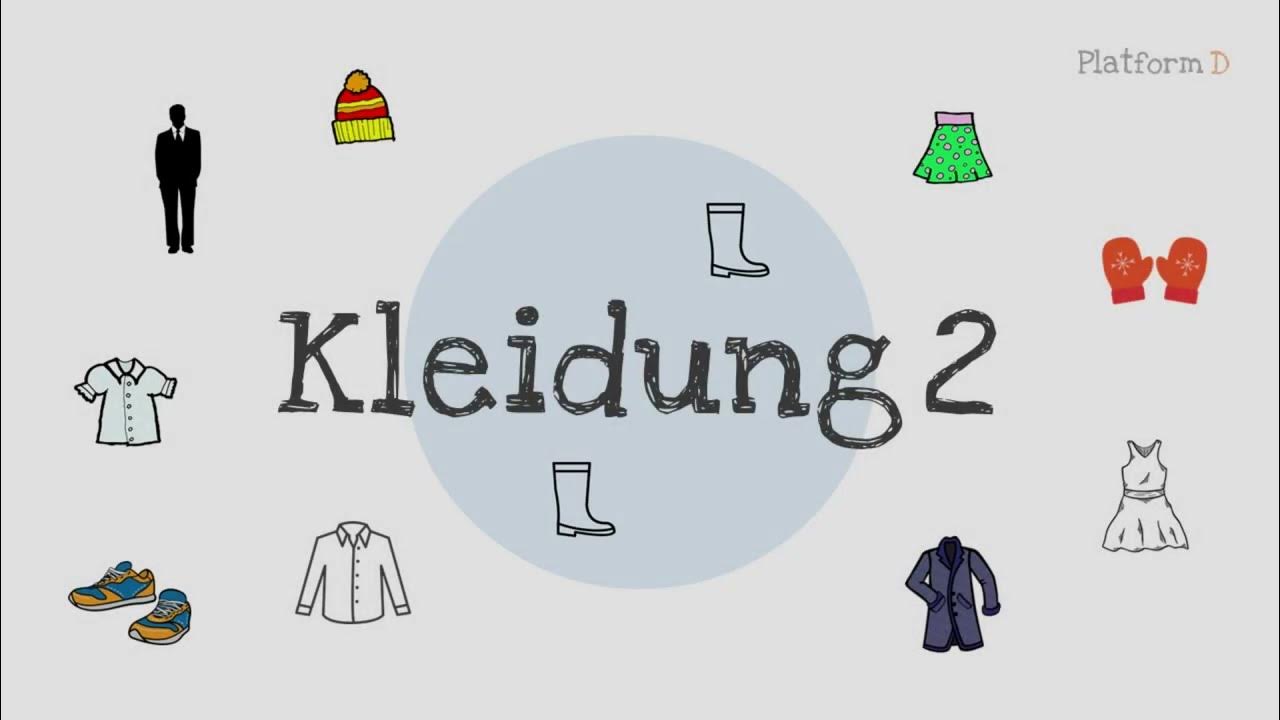 [Deutsch/Wortschatz] Kleidung 2 옷_독일어 단어 - YouTube