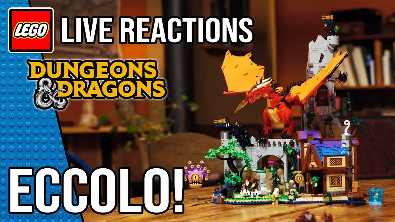 LEGO LIVE REACTIONS - NUOVISSIMO SET 21348 Dungeons & Dragons: Il ...