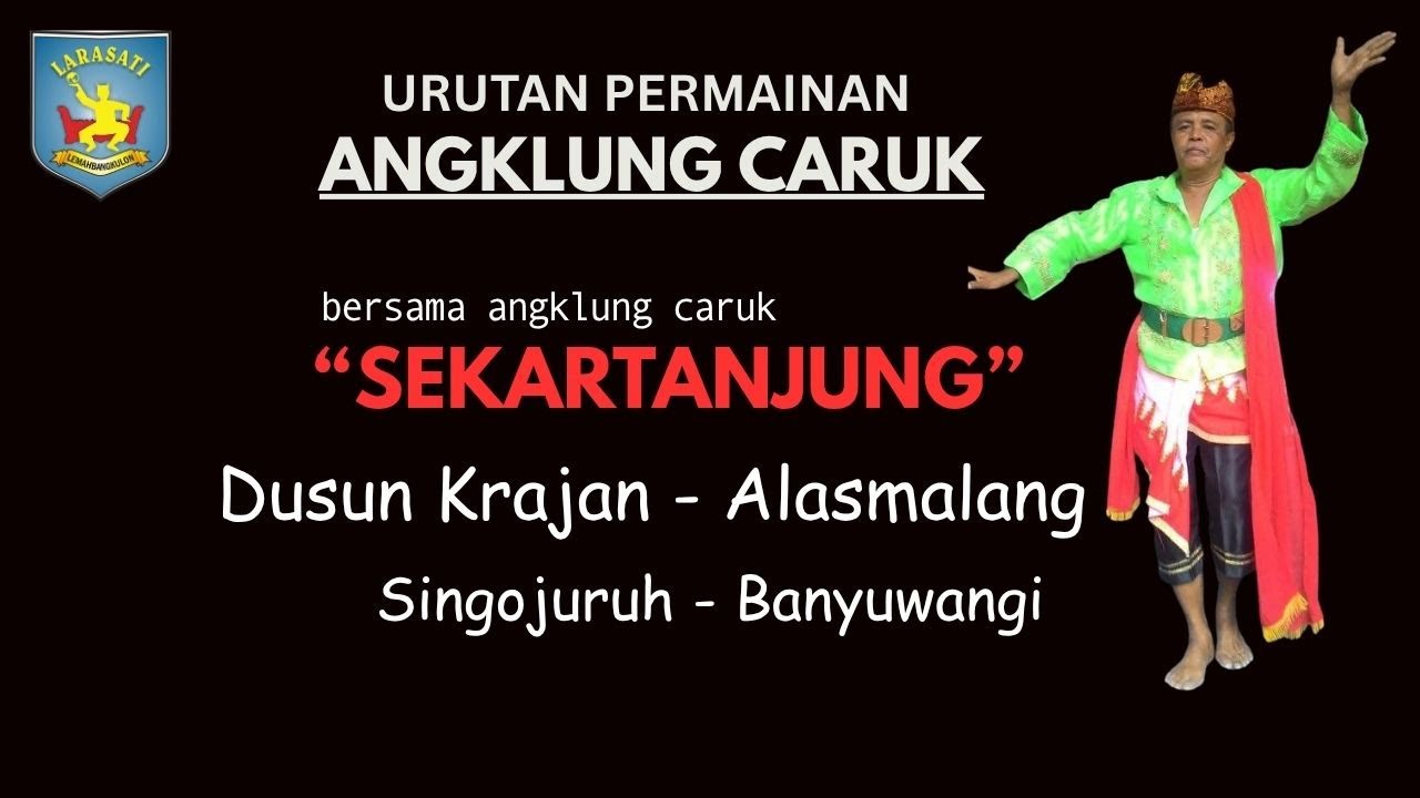 URUTAN PERMAINAN ANGKLUNG CARUK #larasati #angklungcaruk - YouTube