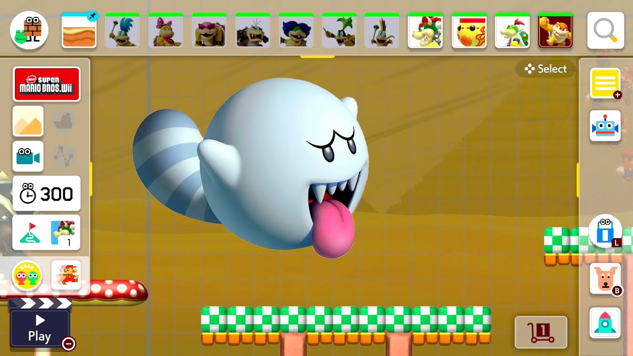 Super Mario Maker 2 Surprising NSMBWII Theme (Course Maker) - YouTube