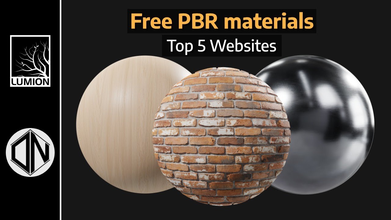 Top 5 Websites For Free PBR Materials - YouTube