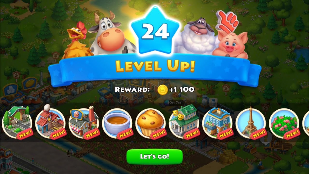 Township Level 24 unlocked 🔥🏡 - YouTube
