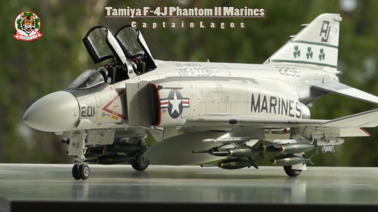 Tamiya F-4J Phantom II Marines 1:32 - YouTube