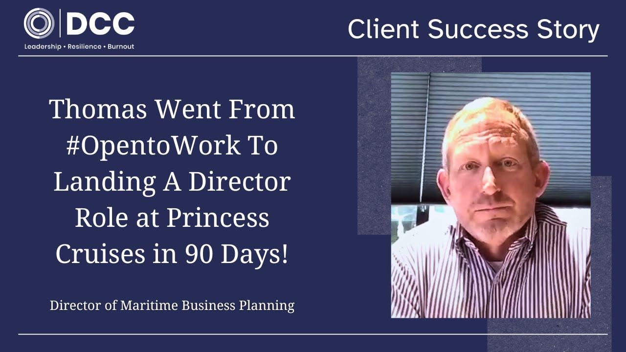 Career Coaching Success story, Thomas - YouTube