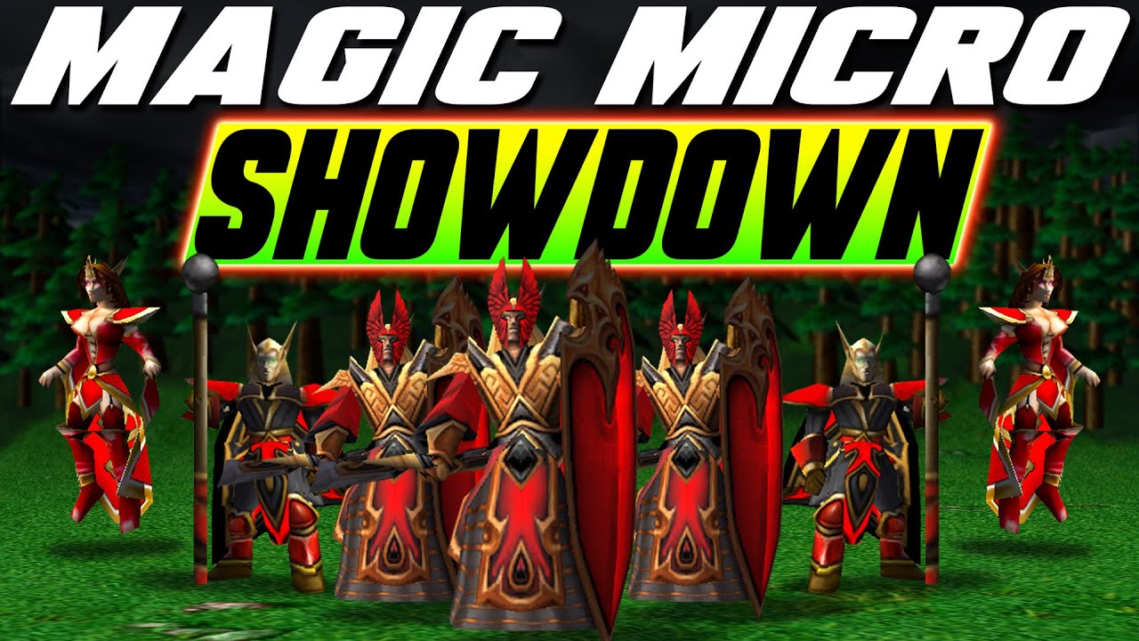 Magic Micro SHOWDOWN - WC3 - Grubby - YouTube