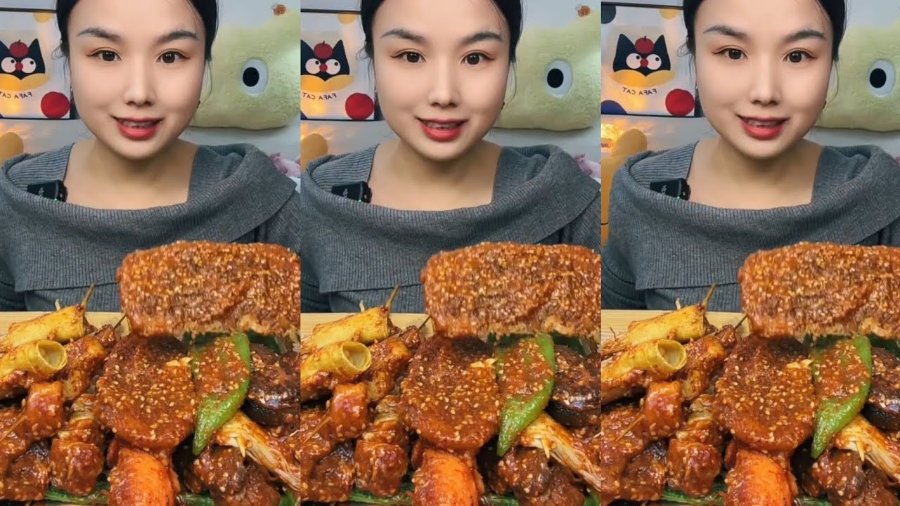 MUKBANG SATISFYING EATING CHINESE FOOD Ep2048 - YouTube
