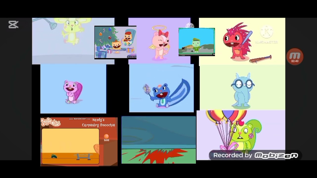 Happy tree friends smoothie cudles,totthy and more - YouTube