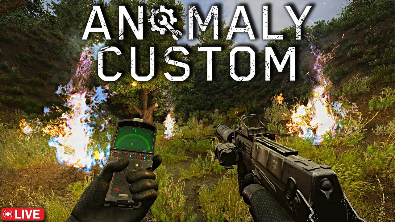 ☢️LIVE! 1440p - STALKER Anomaly Custom - Pt. 19(The Living Fire) - YouTube