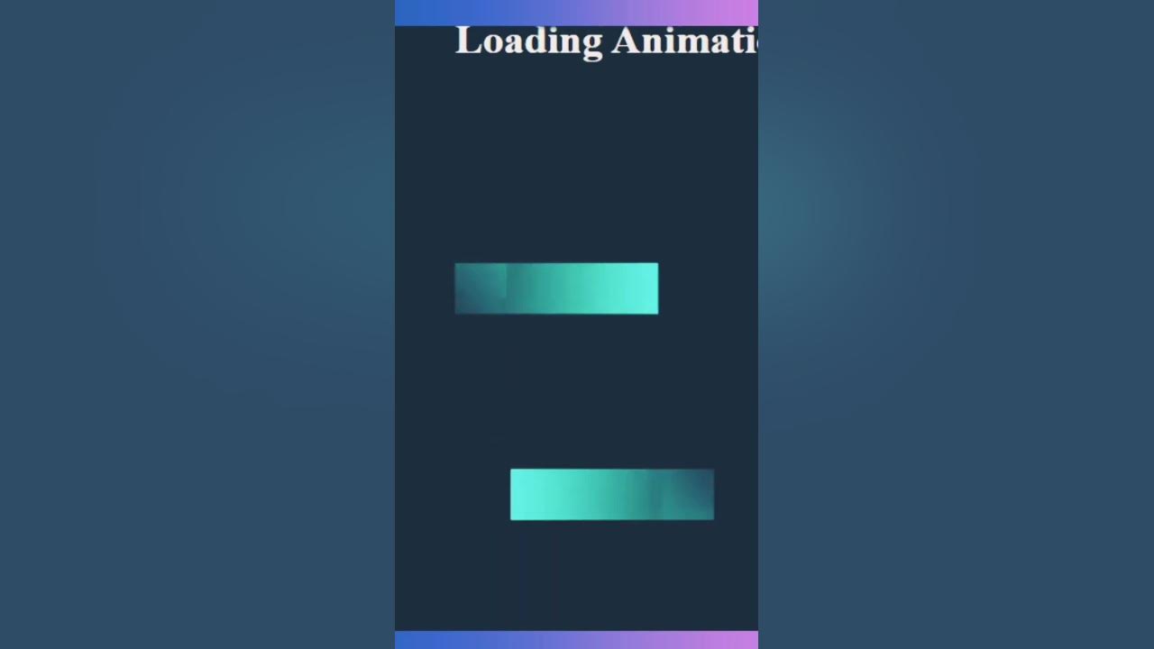 Loading Animation Html Css Shorts Viral Viralvideo Shortviral Youtube