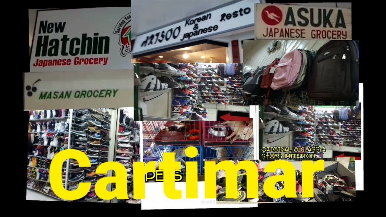 CARTIMAR MARKET TOUR FAMOUS PLACE FOR SHOE SHOPPING PET LOVERS ASIAN ...