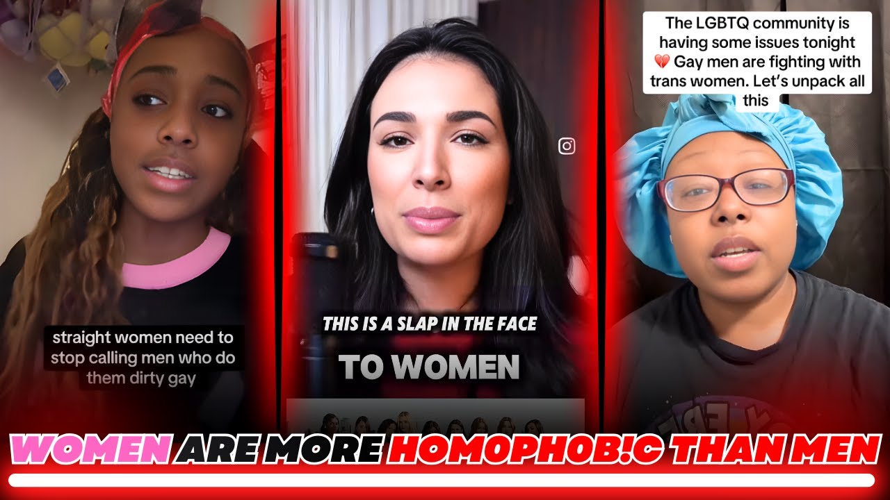 Modern Women CLASH With The LGBT Community...IT GOES LEFT! - YouTube