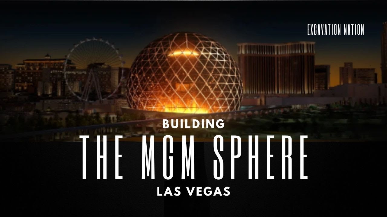 MGM Sphere Construction - See Workers Build Massive Arena #construction ...