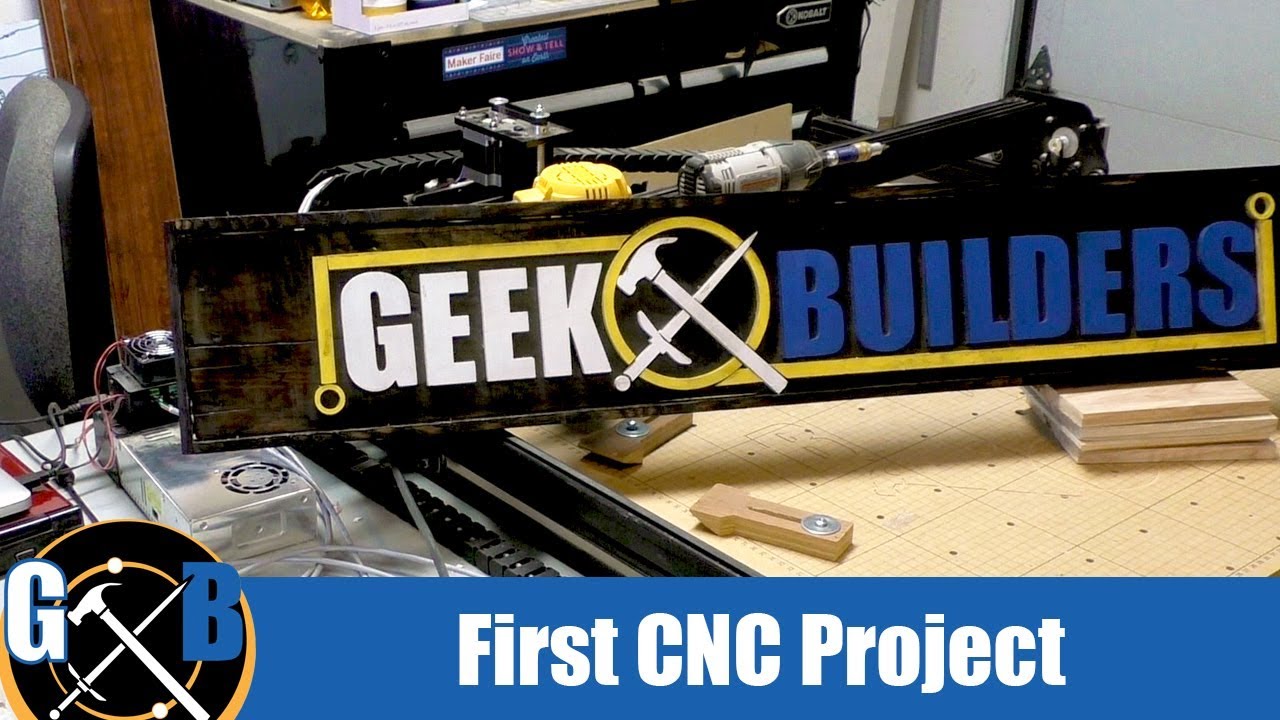 First CNC Project with the X-Carve - YouTube